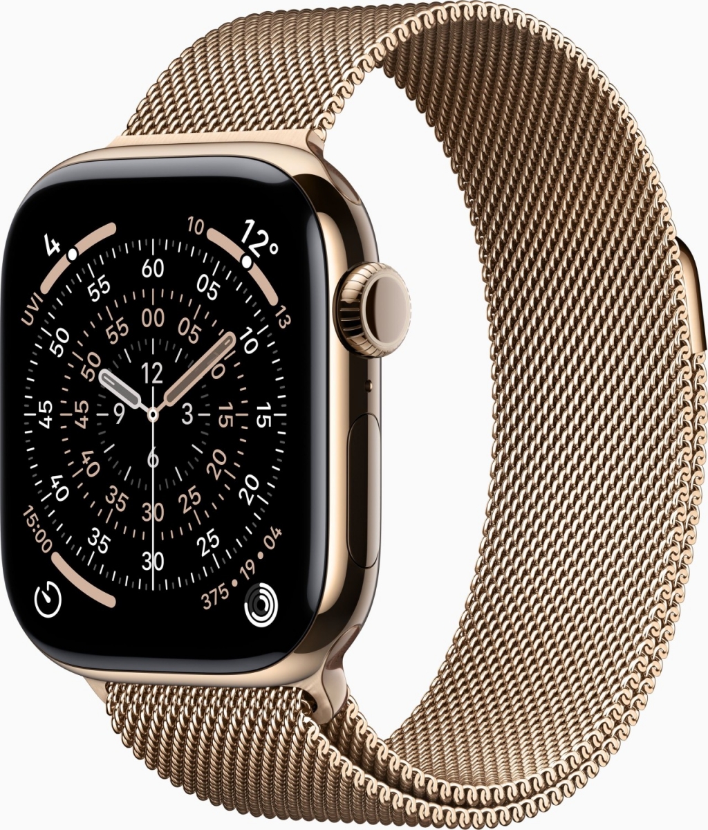 electronis.de :: Apple Watch Series 11 GPS + Cellular 42mm Titan gold ...