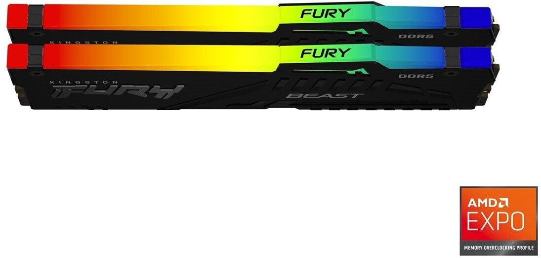 electronis.de :: Kingston FURY Beast RGB DIMM Kit 32GB DDR5-6000 CL36-38-38 on-die ECC ...